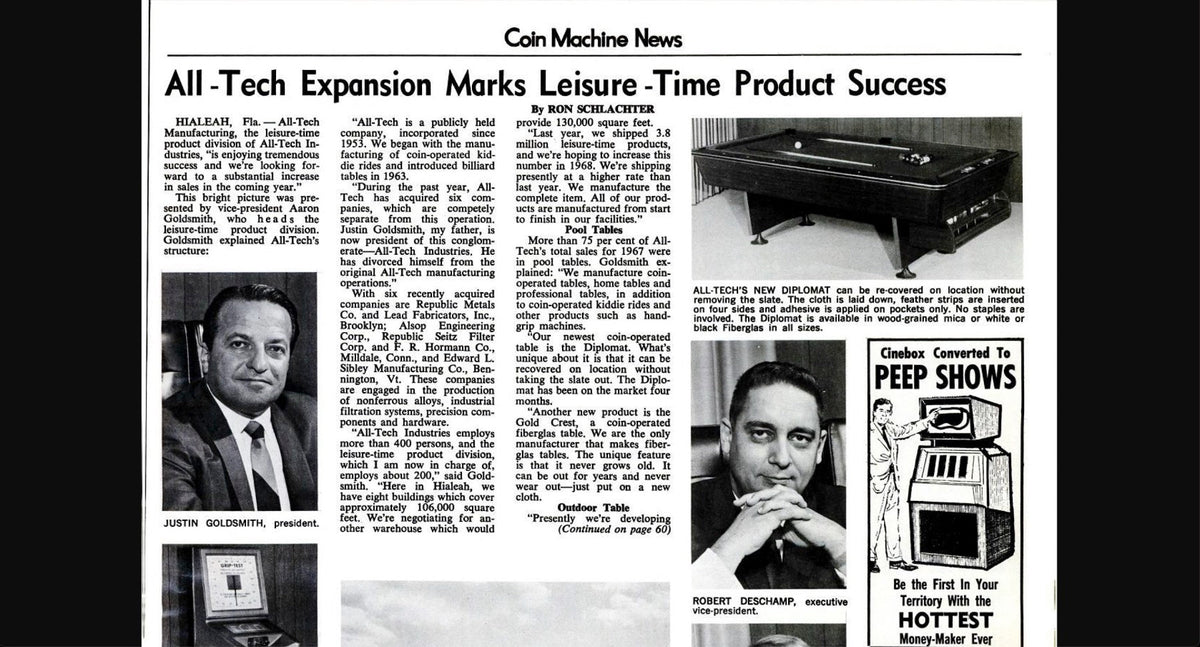 ATI Slate Pool Tables: A Legacy – Black Label Billiards