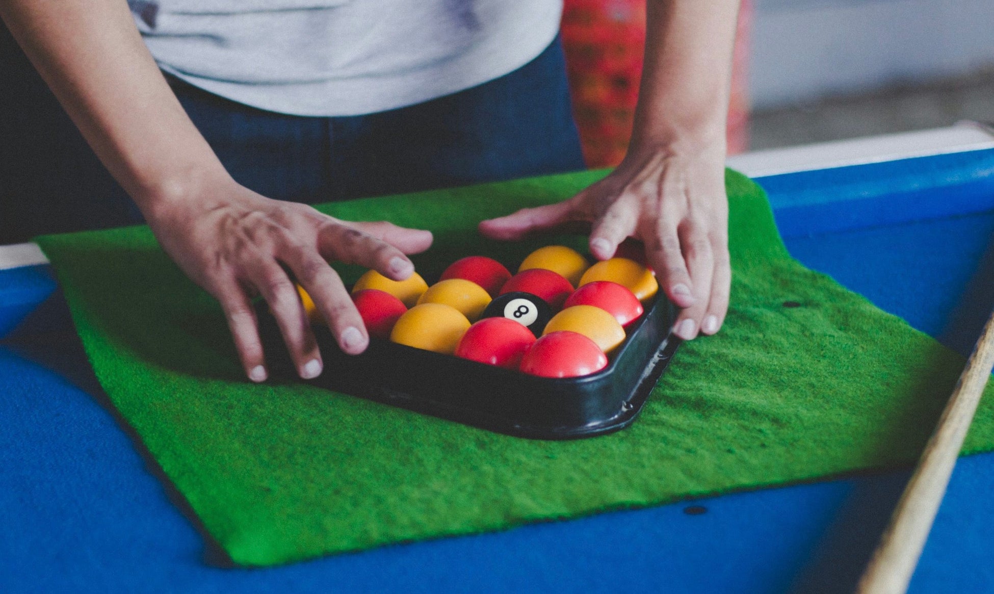 How to Rack a Pool Table for 8-Ball, 9-Ball, and Straight Pool – Black ...