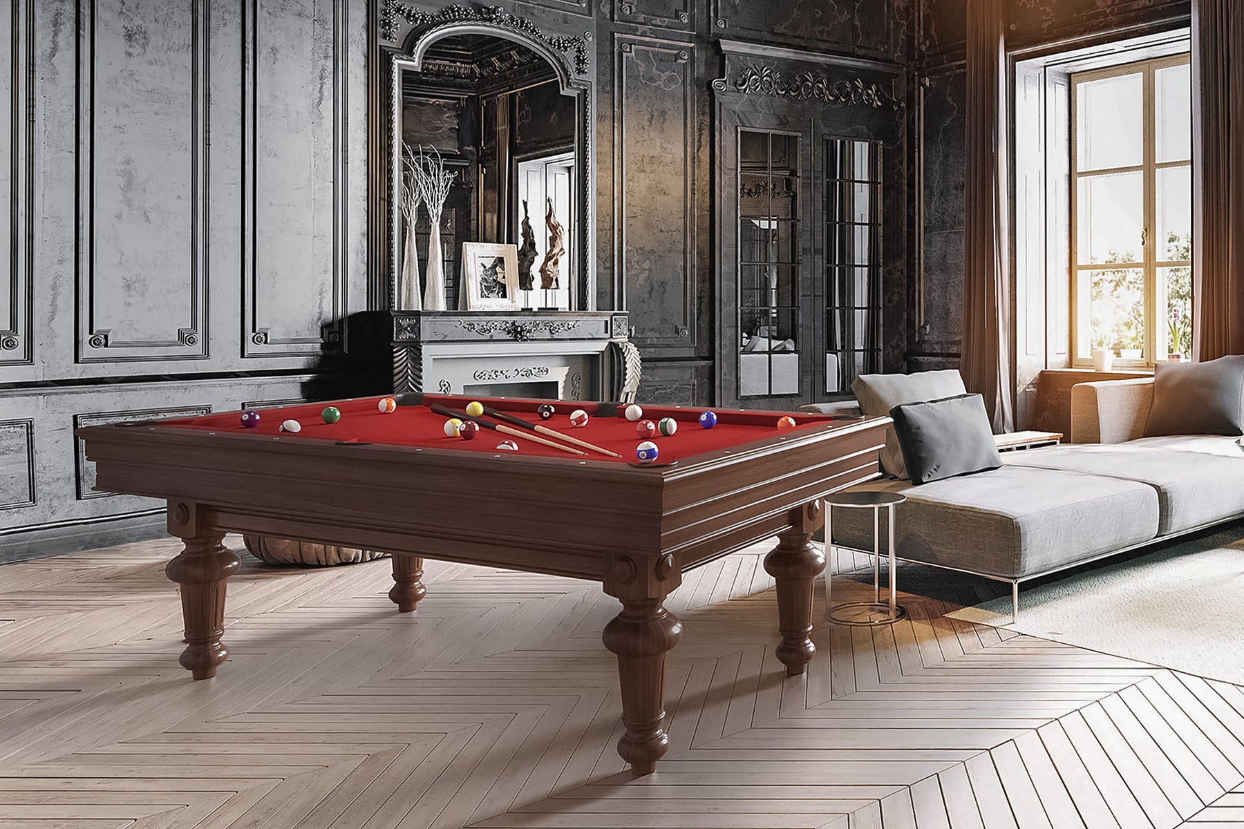 Tiffany Pool Table – Black Label Billiards