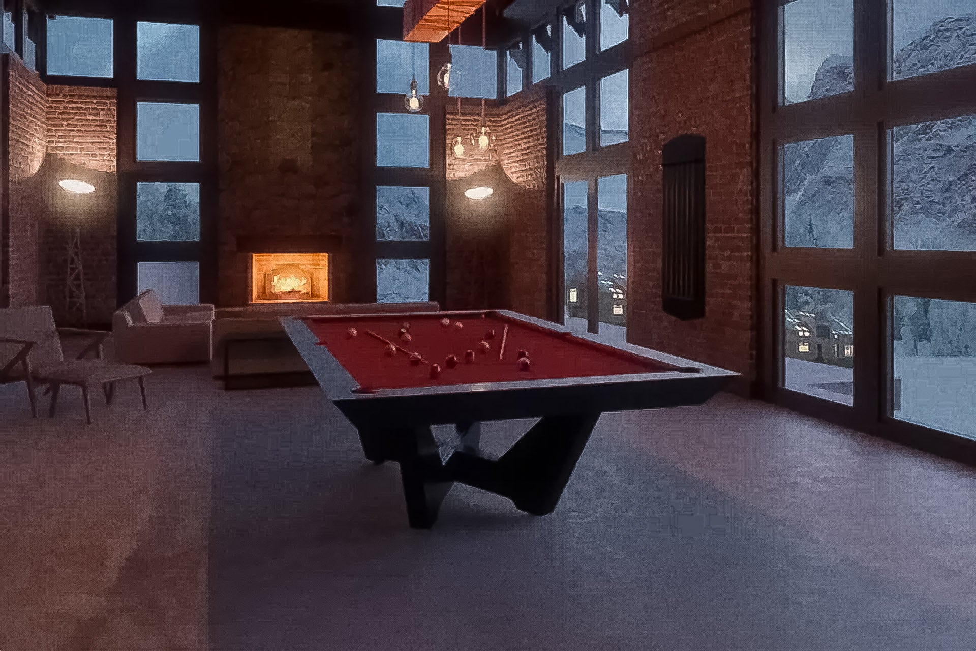 Nova Contemporary Pool Table – Black Label Billiards