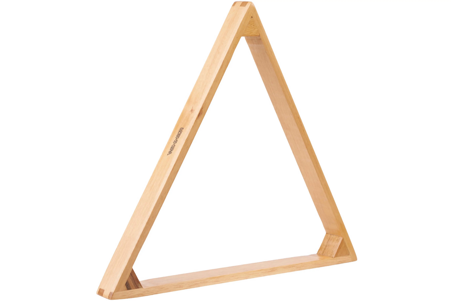 Classic Natural Wood Billiard Triangle Rack – Black Label Billiards